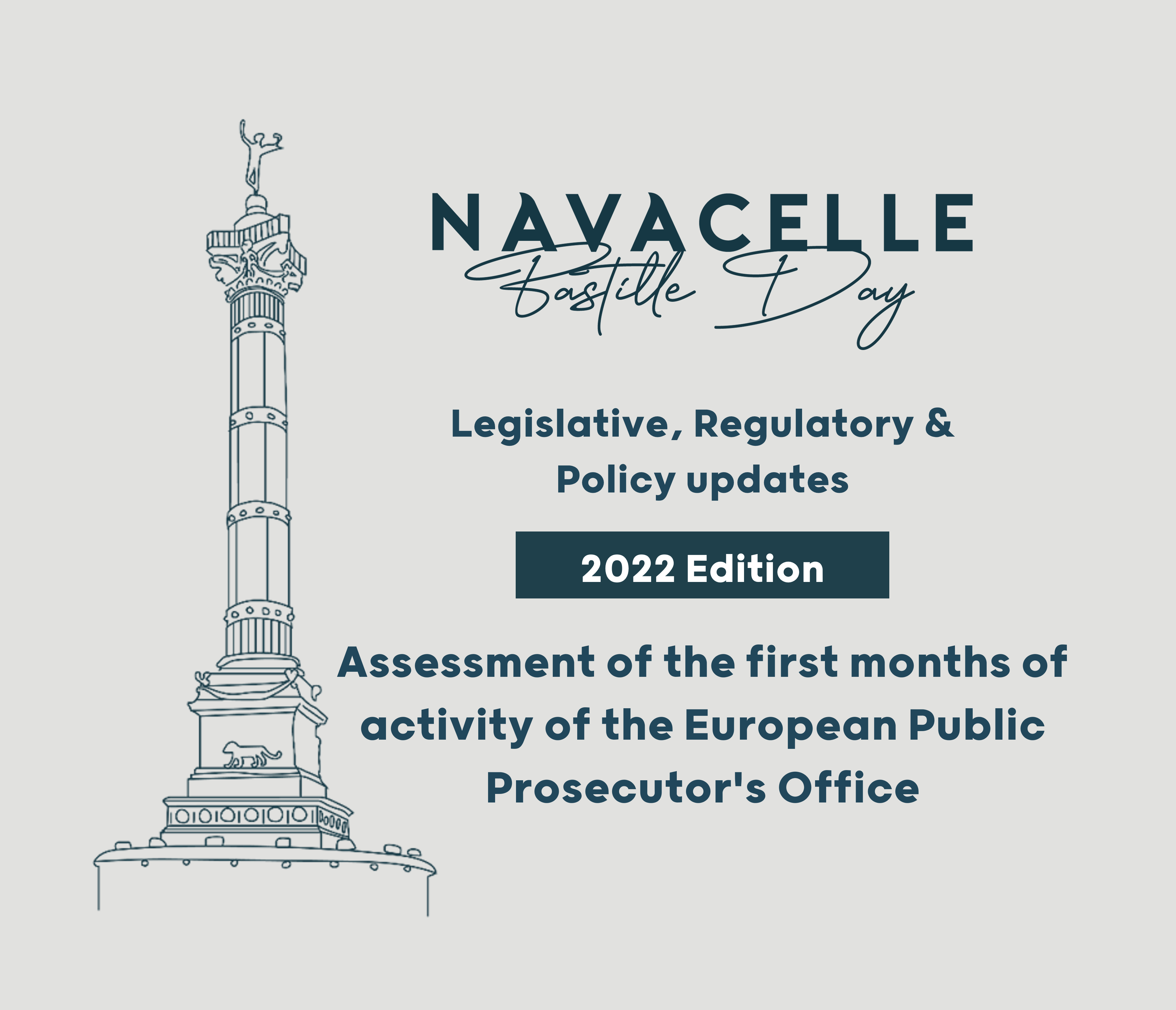 EPPO : Assessment of the first months of activity