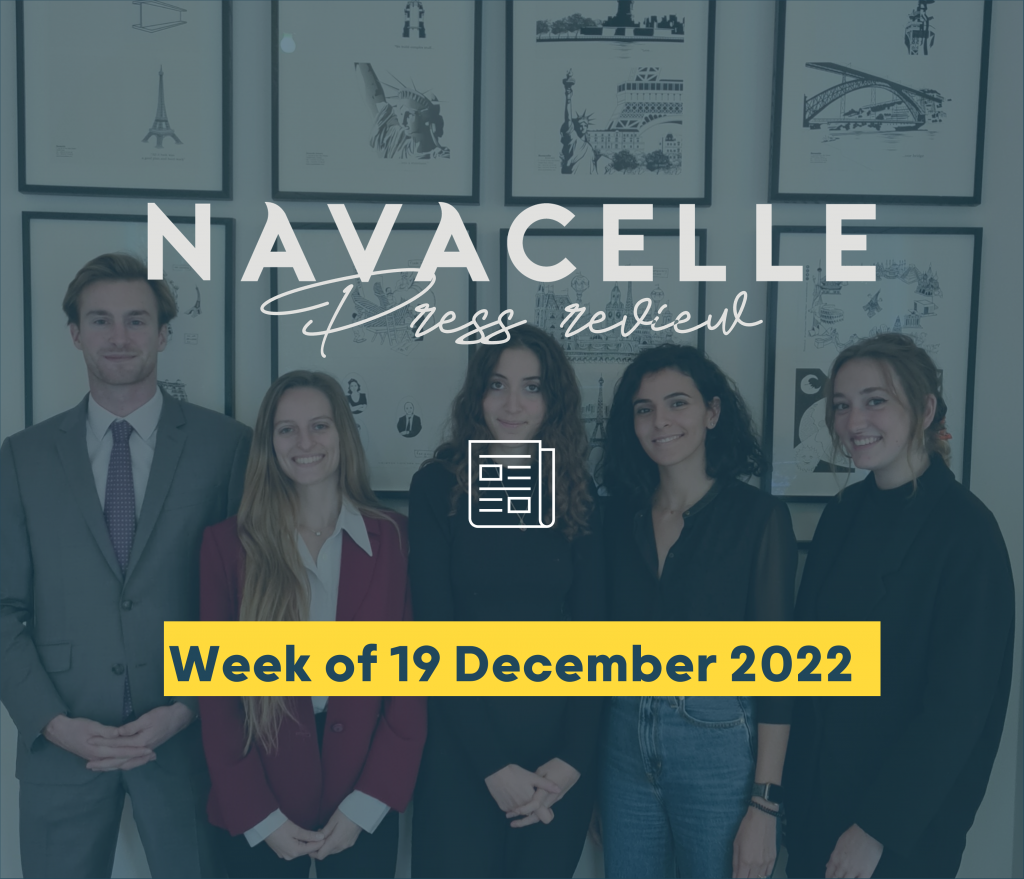 Press review – Week of 19 December 2022