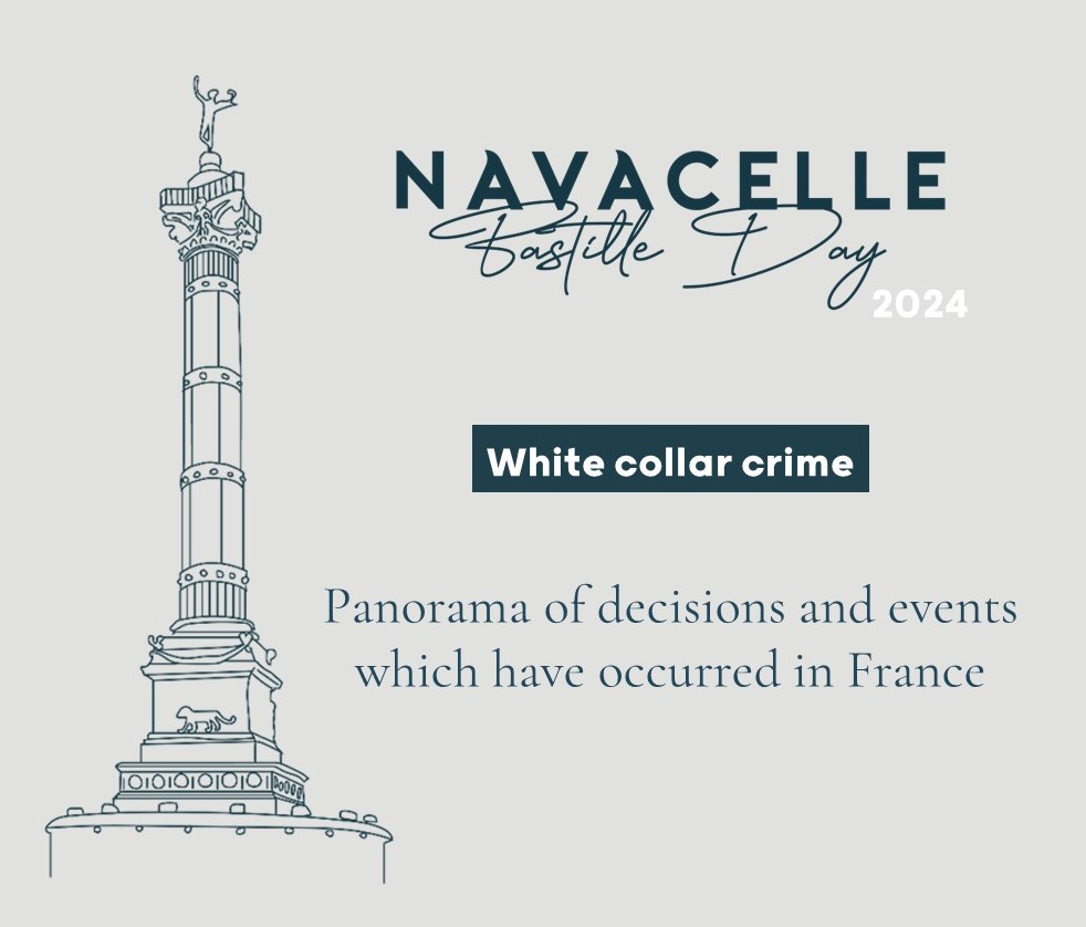 Overview of 2024: White collar crime - Navacelle
